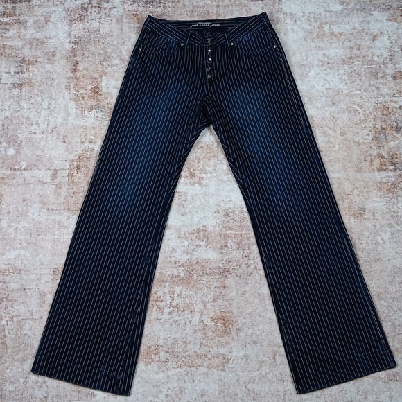 Vintage | Jeans | Vintage Tuff Jeans Wide Leg Button Fly Jeans | Poshmark